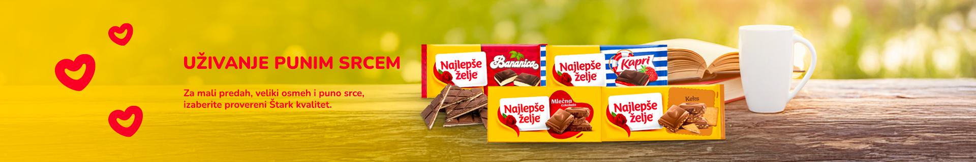 Čokolade u svim kombinacijama i oblicima | Štark Shop